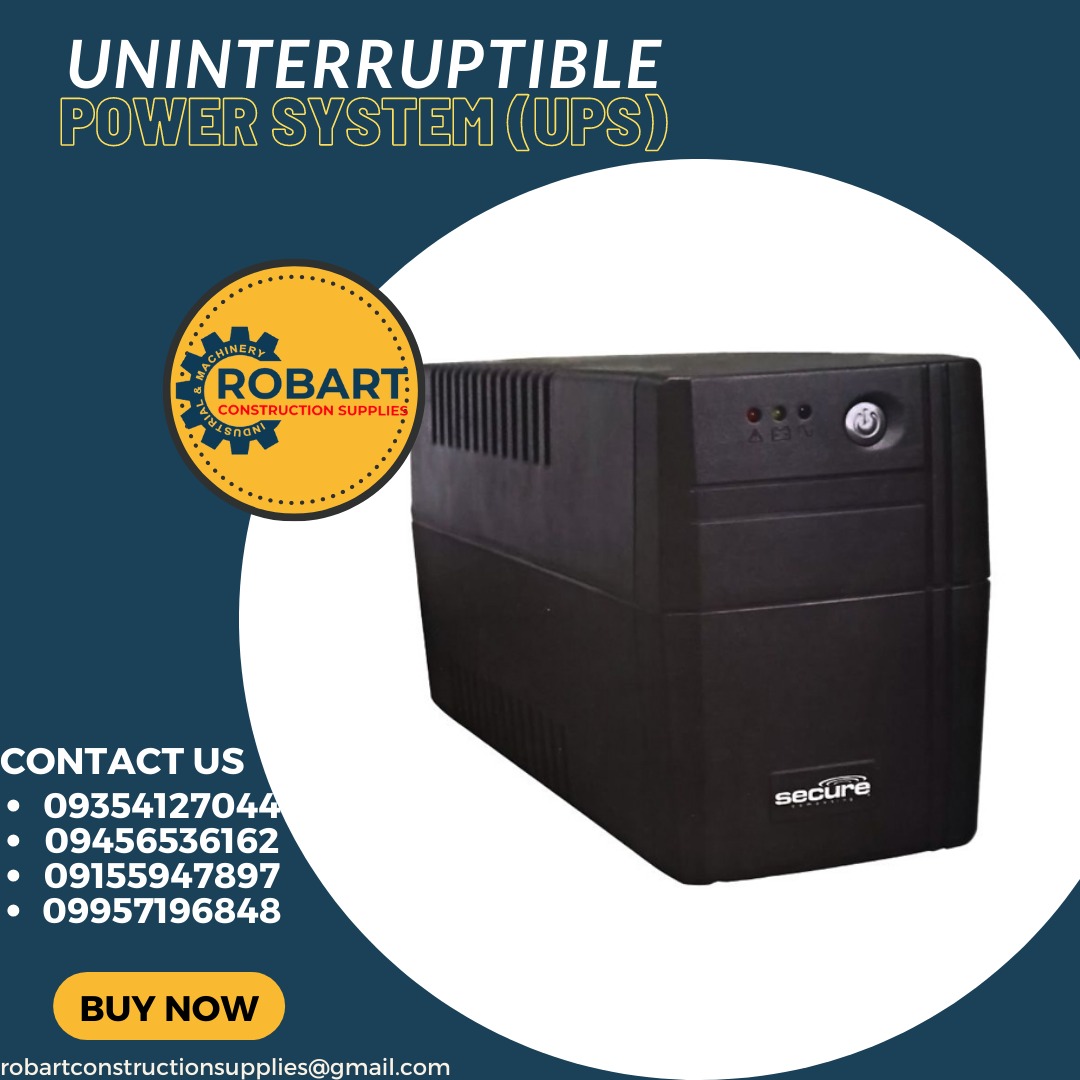 UNINTERRUPTIBLE POWER SYSTEM (UPS), Commercial & Industrial ...