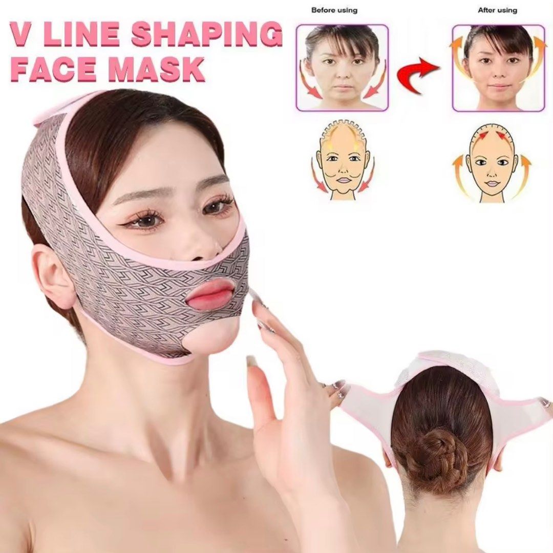 V shape face lifting strap, Beauty & Personal Care, Face, Face Care on ...