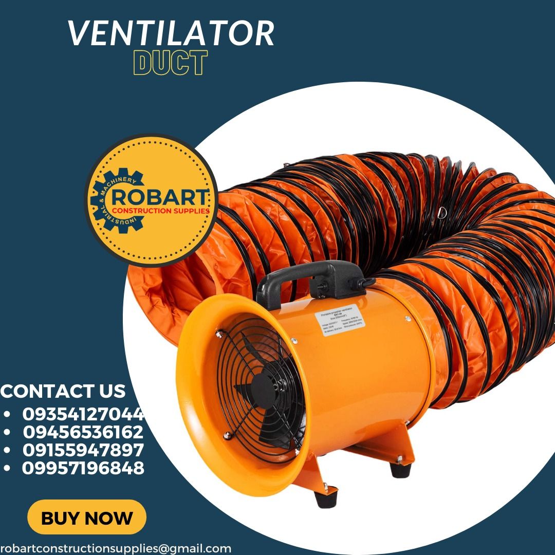 VENTILATOR DUCT, Commercial & Industrial, Construction Tools ...
