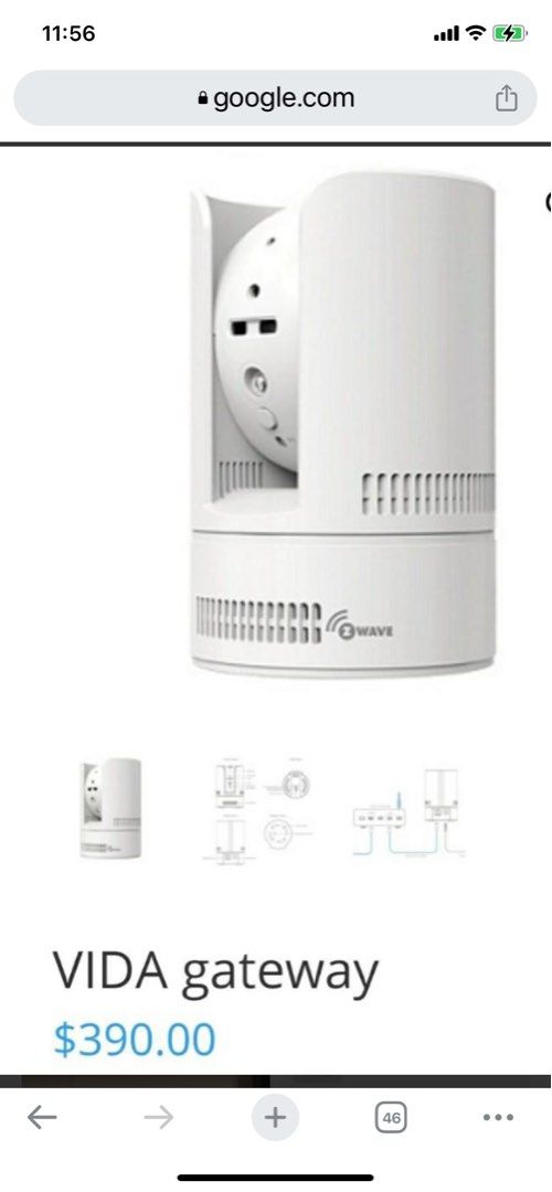 VIDA Smart Home Gateway (with built-in Pan & Tilt Camera), Furniture & Home Living, Security ...