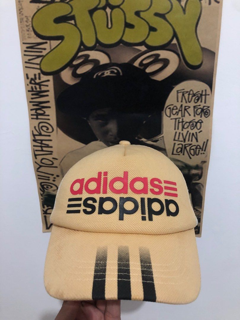VINTAGE ADIDAS INVERTED LOGO TRUCKER CAP on Carousell