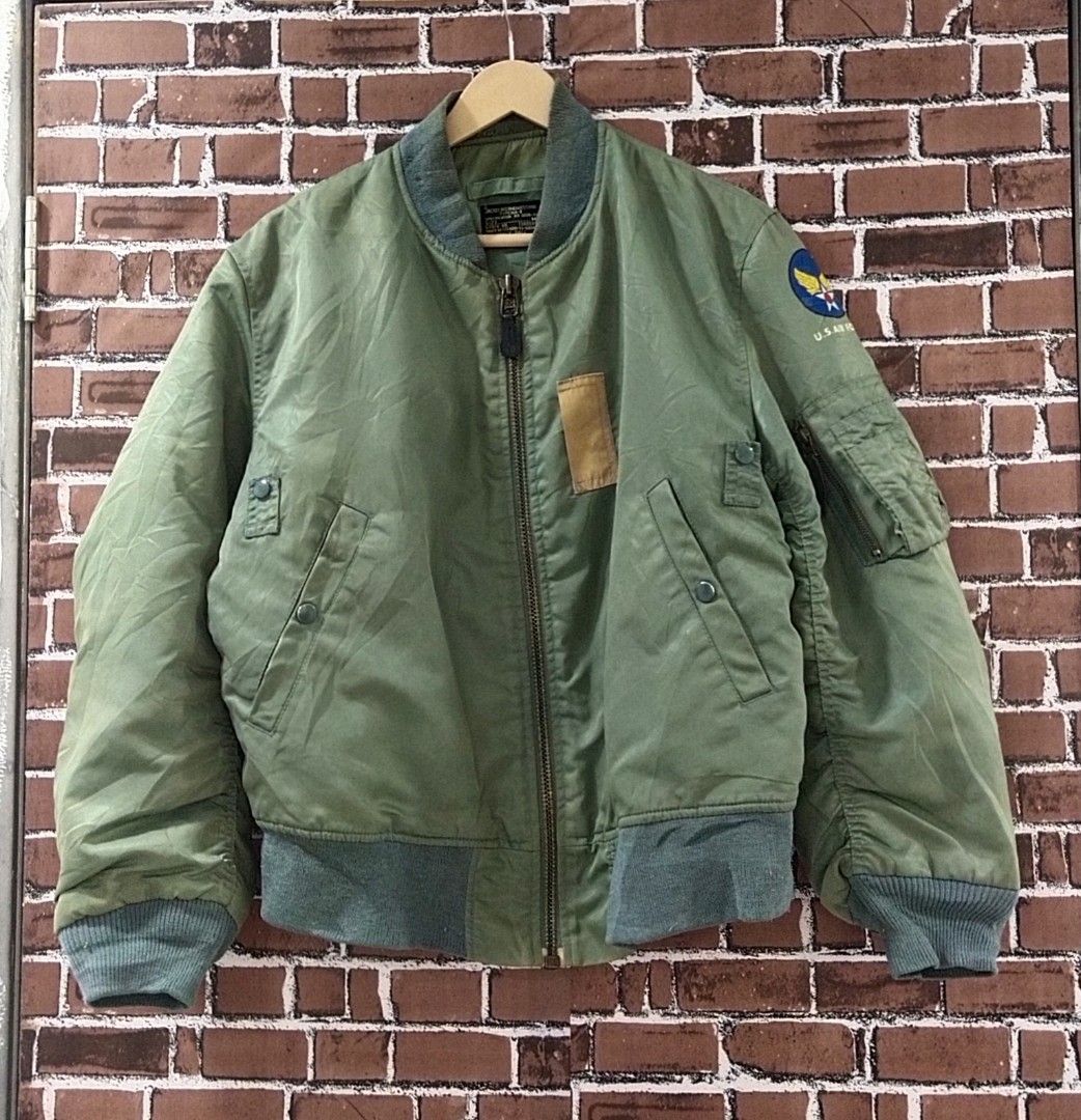 Vintage Air Force Jacket, Men's Fashion, Coats, Jackets and Outerwear ...