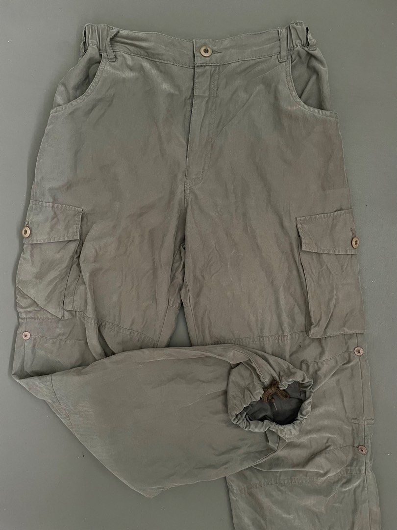 Vintage Parachute cargo Pants, Men's Fashion, Bottoms, Trousers on Carousell