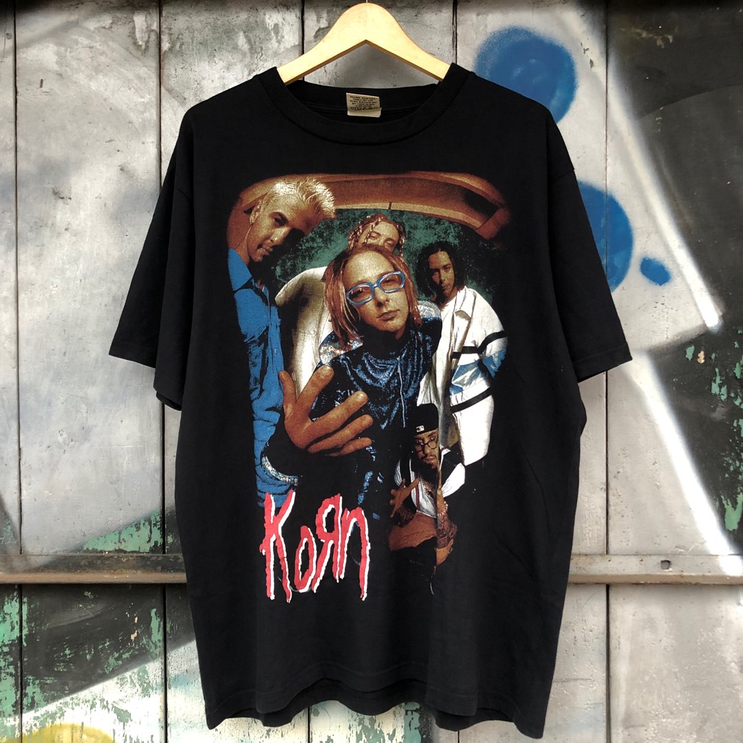 Vintage Kaos Band Korn on Carousell Vintage Kaos Band Korn on Carousell