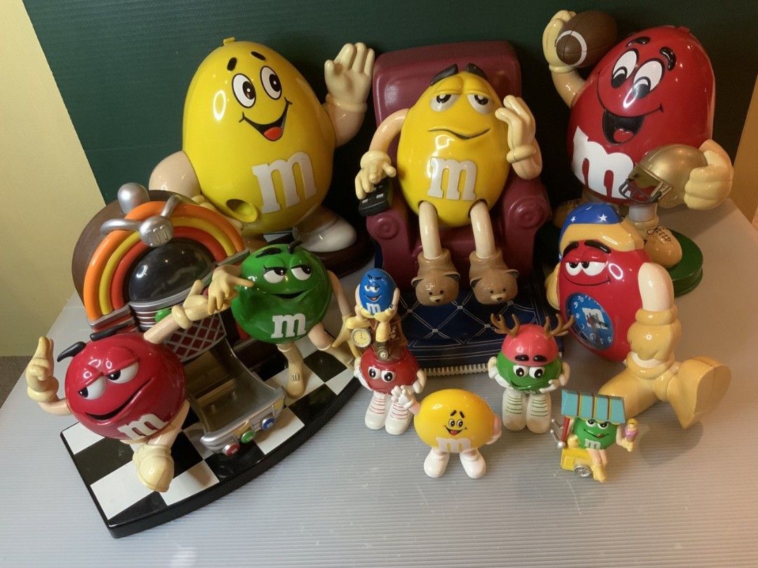 Vintage M&M Toys Lot, Hobbies & Toys, Toys & Games on Carousell