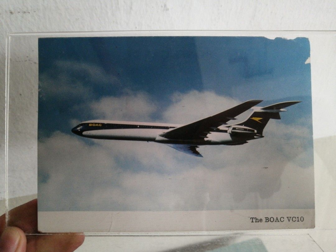 Vintage Super VC10 G-ASGA Airplane Made in Japan Modern Toys Tin Toy ...