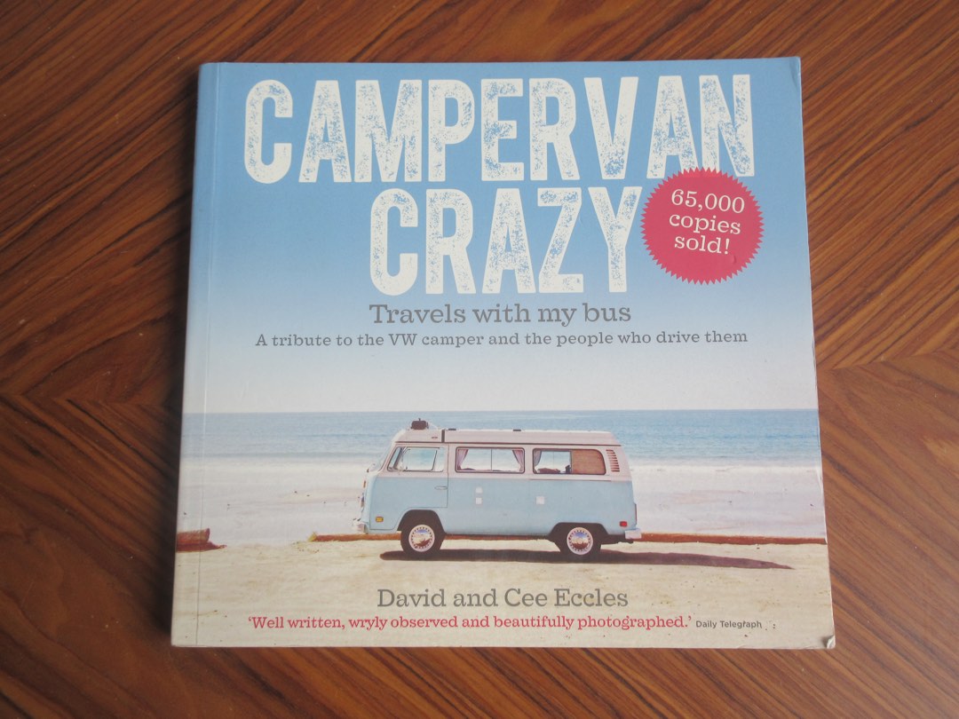 Vw Combi Volkswagen book Books Campervan Crazy Travel With my bus A ...