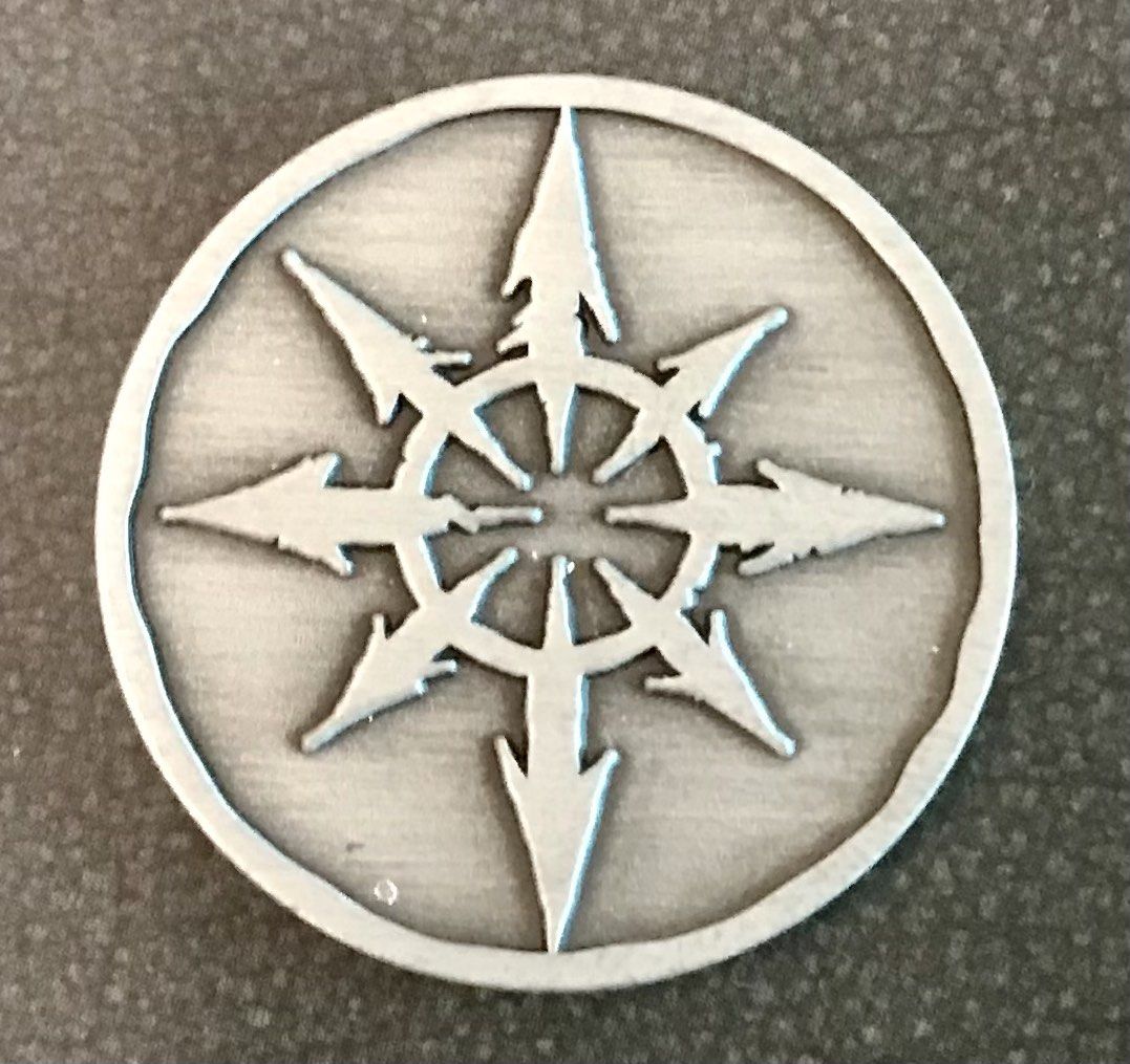 Warhammer Coin -Chaos Space Marine, Hobbies & Toys, Toys & Games on ...