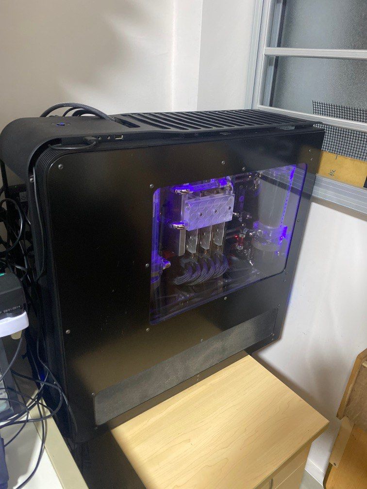 custom Watercool sli pc, Computers & Tech, Desktops on Carousell