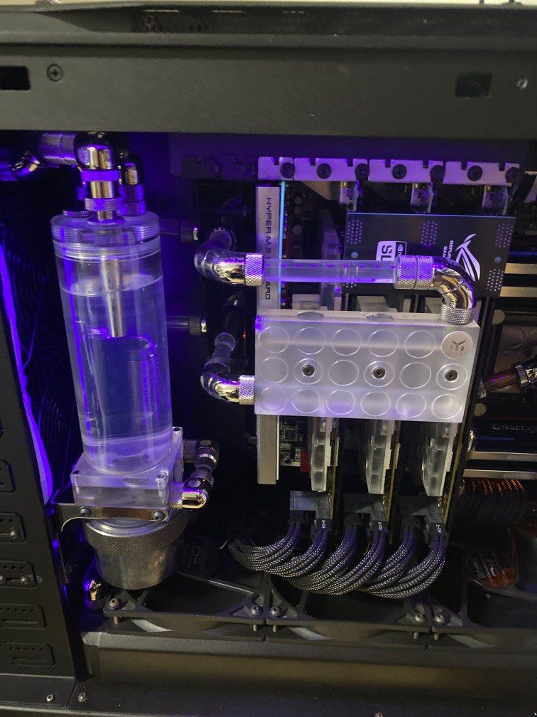 custom Watercool sli pc, Computers & Tech, Desktops on Carousell