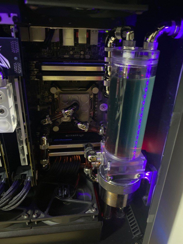 custom Watercool sli pc, Computers & Tech, Desktops on Carousell