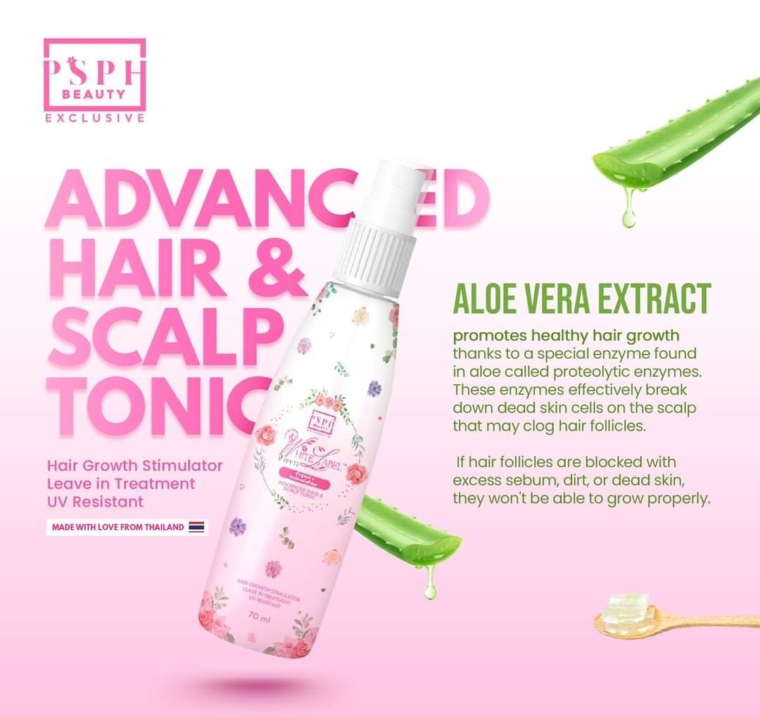 WHITE LABEL by PSPH Beauty Mousse Shampoo Hair Tonic Detox Hair ...