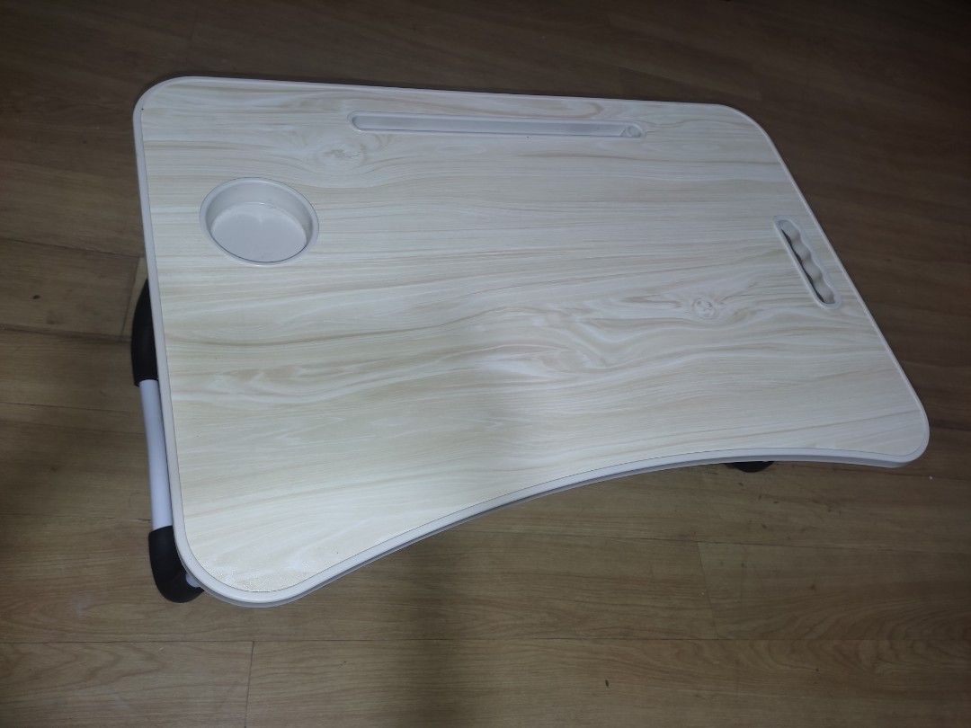 Wood laptop table, Furniture & Home Living, Furniture, Tables & Sets on ...
