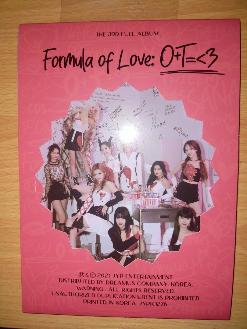 Wts twice formula of love O+T=