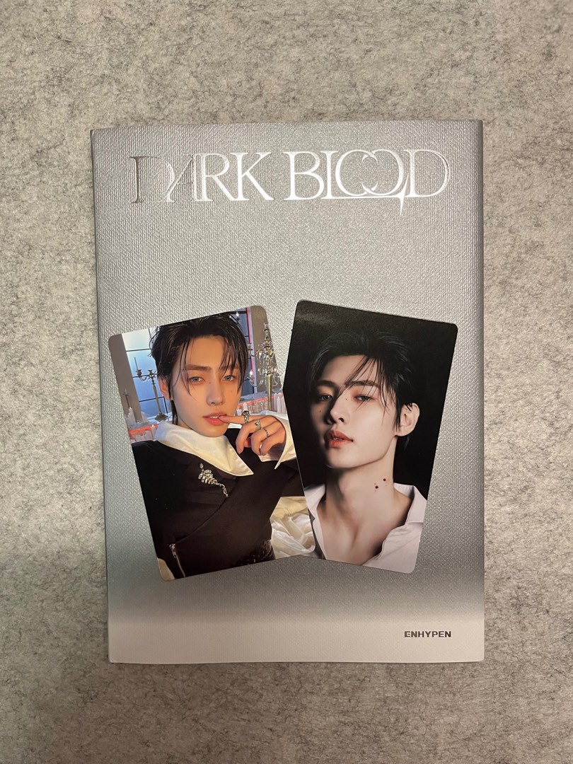 [wts/lfb] enhypen sunghoon engene dark blood album pc | enha jungwon ...