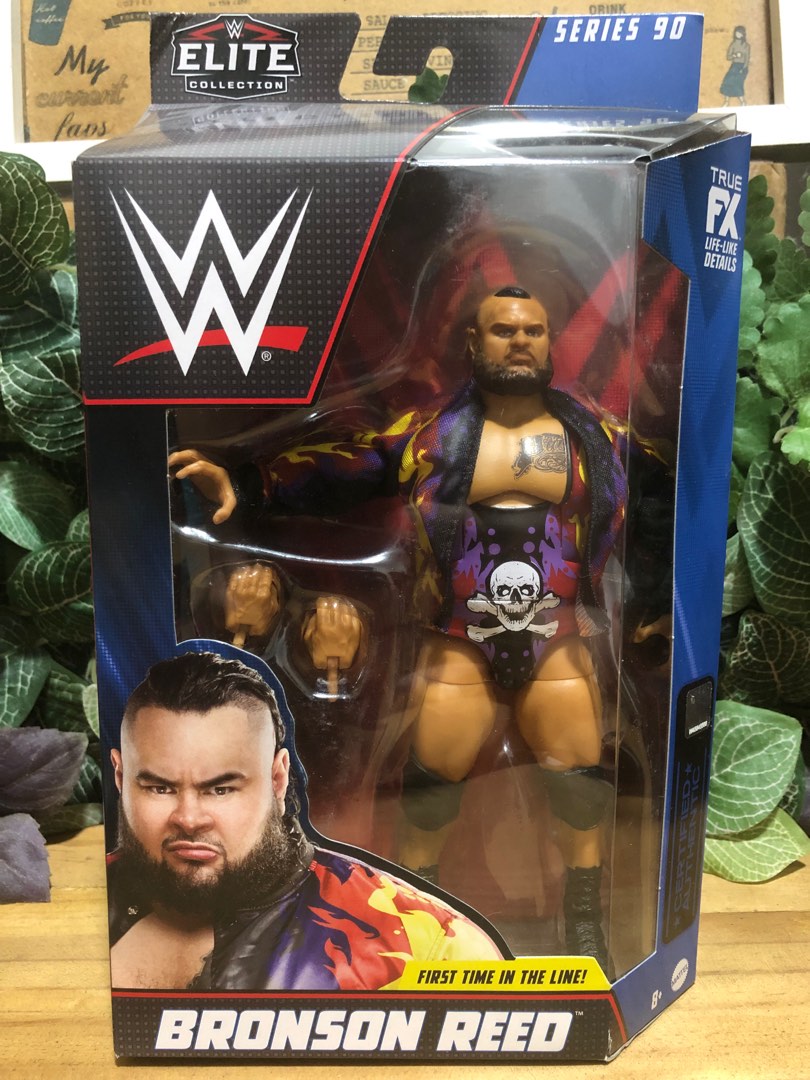 Wwe Mattel Elite Series 90 Bronson Reed, Hobbies & Toys, Toys & Games ...