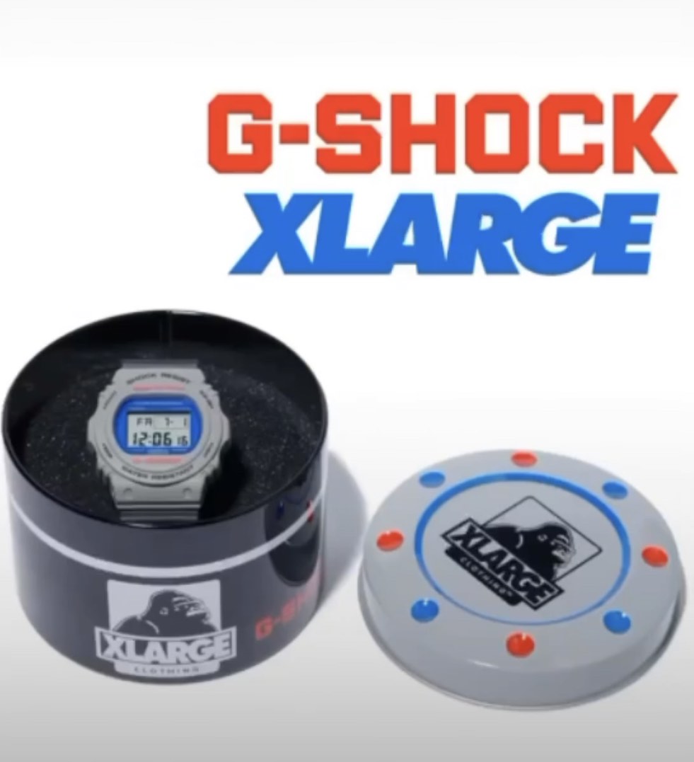 XLARGE x G-SHOCK Limited Edition Watch!, Men's Fashion, Watches ...