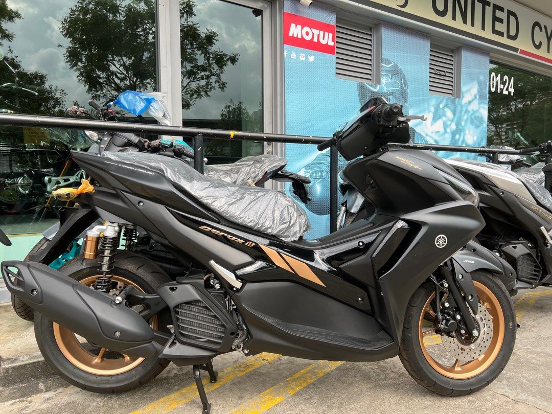 Yamaha AEROX 155 (New Model), Motorcycles, Motorcycles for Sale, Class ...