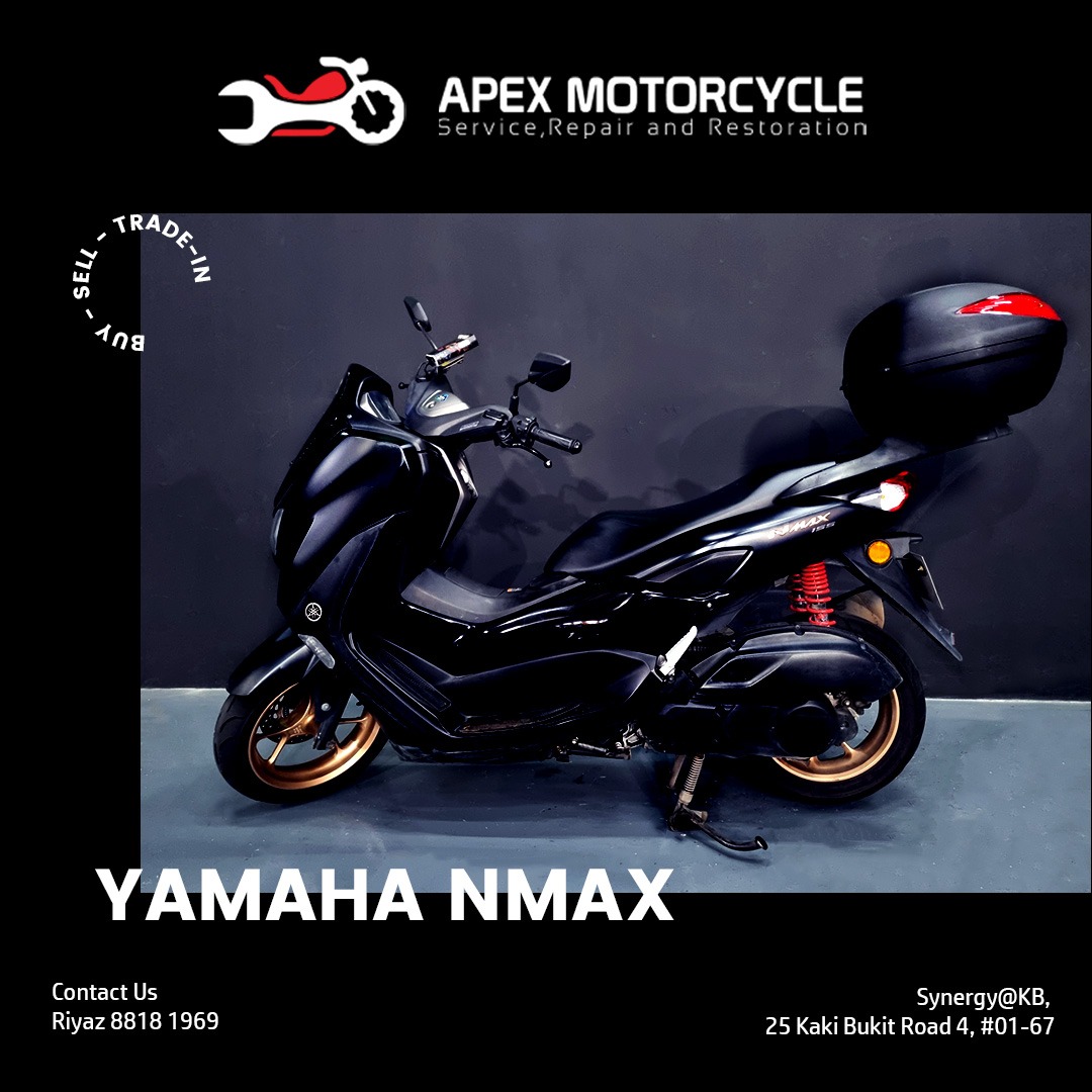 Yamaha NMAX 155, Motorcycles, Motorcycles for Sale, Class 2B on Carousell