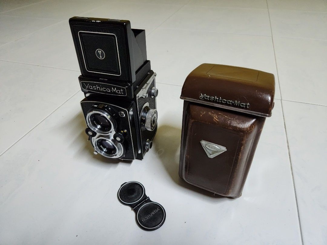 Yashica-Mat Camera, Photography, Cameras on Carousell