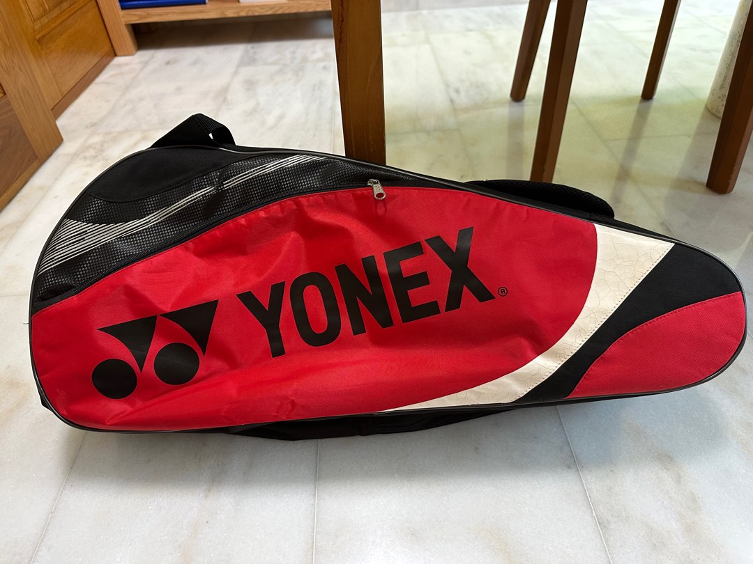 YONEX Tournament Bag [Red/Black], Sports Equipment, Sports & Games ...