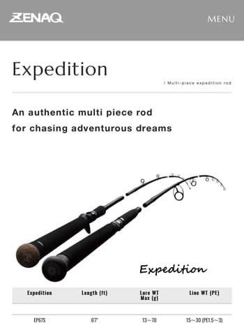 Zenaq Expedition EP67S Travel Rod, Sports Equipment, Fishing on Carousell