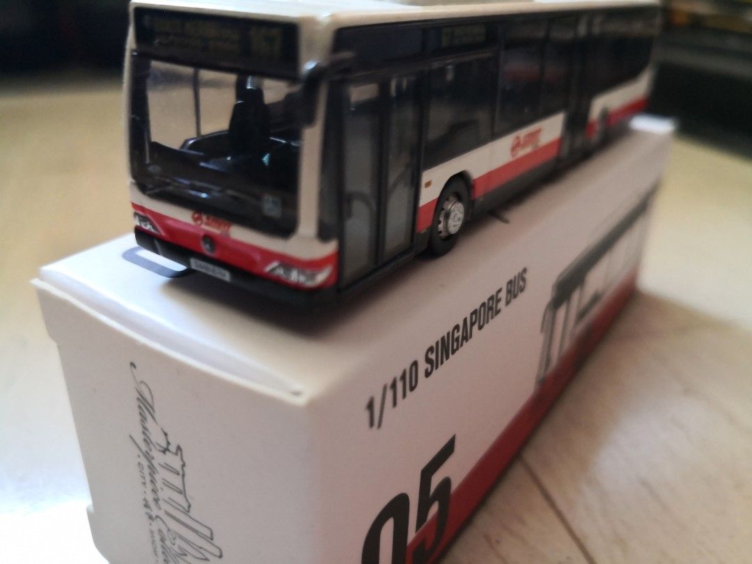 1/110 Singapore Bus SMRT 167, Hobbies & Toys, Toys & Games on Carousell