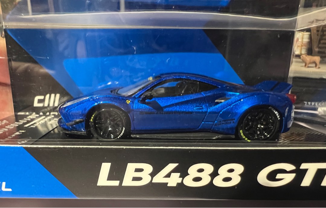 1/64 CM Model LBWK Ferrari 488GTB Liberty Walk, Hobbies & Toys, Toys ...