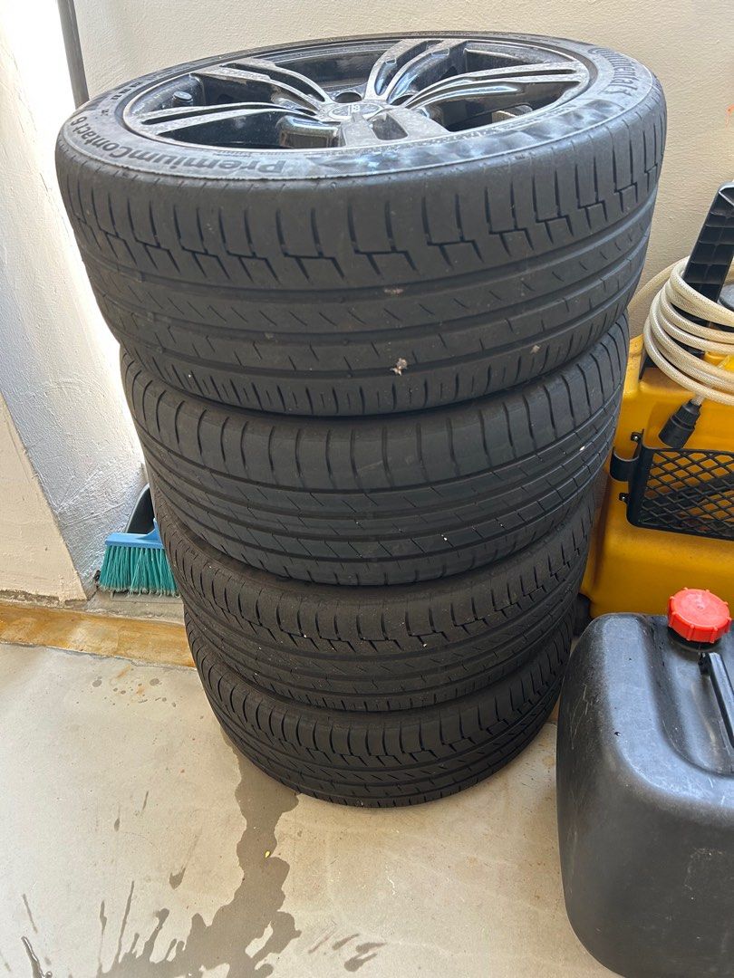 17 inch SSW rim with tires, Car Accessories, Tyres & Rims on Carousell