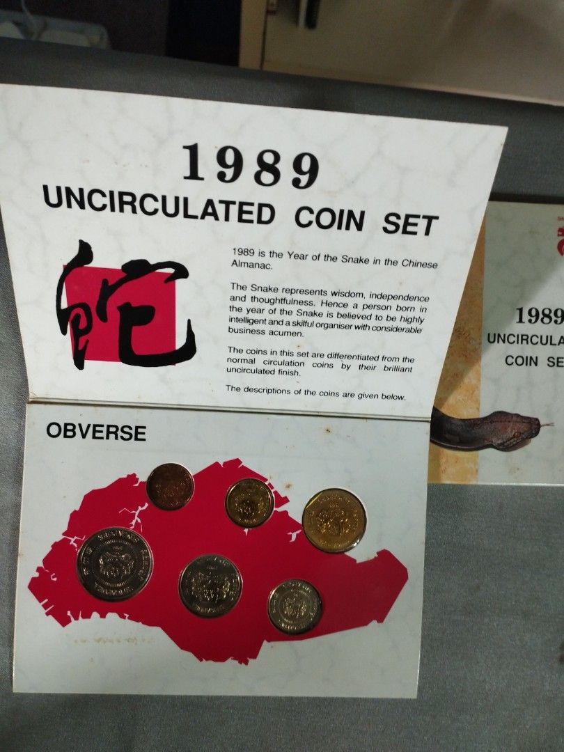 1989 uncirculated coin set, Hobbies & Toys, Memorabilia & Collectibles ...