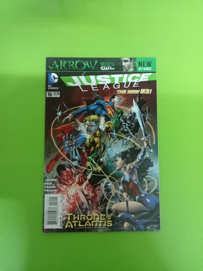 1st app Goldrush ( Superhero, Prime-Earth ) Justice League #16 ( Ivan ...