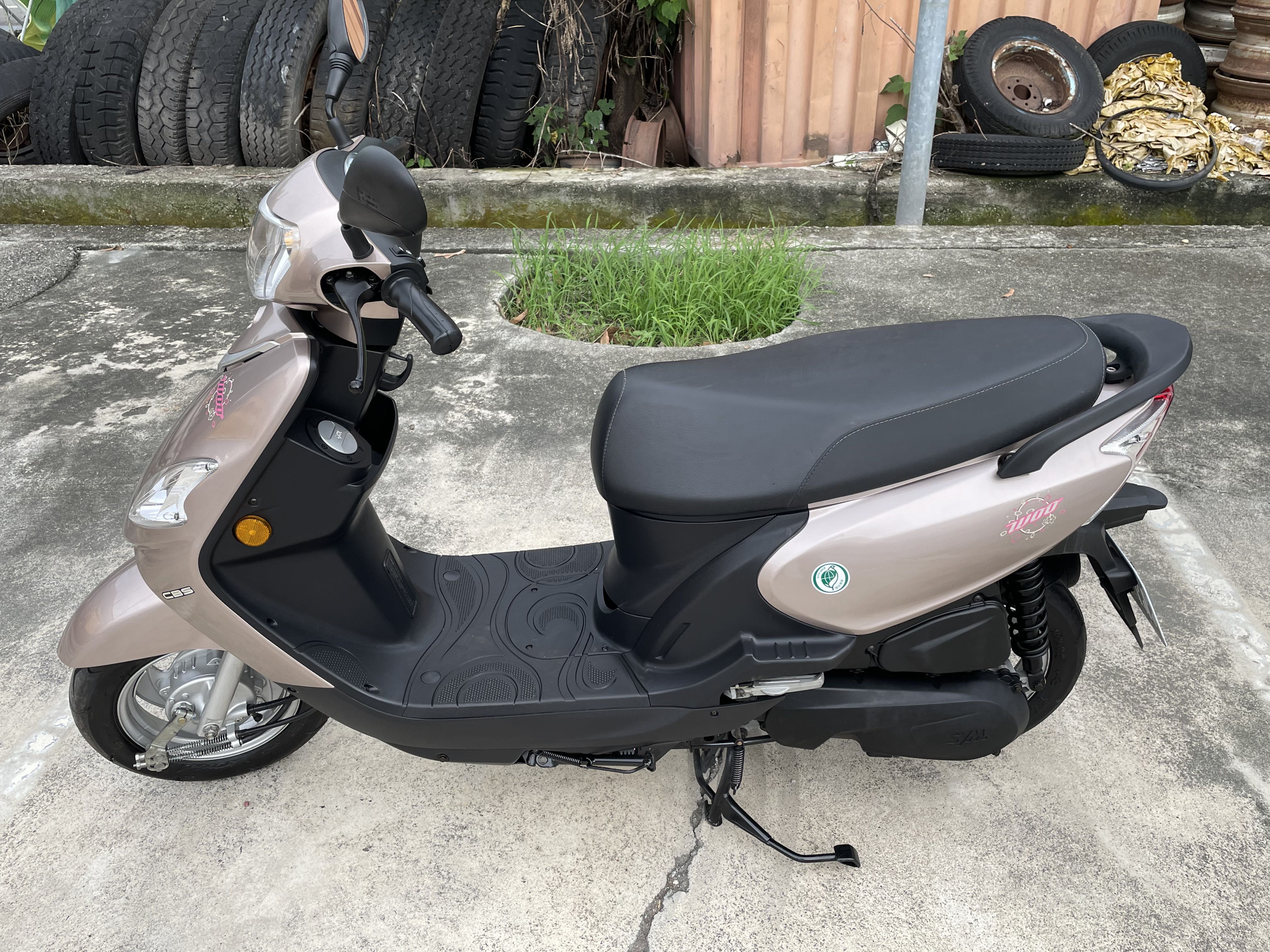 2022 SYM 國民車 NEW WOO 115 CBS 低里程 伯朗金, 機車, 二手機車在旋轉拍賣