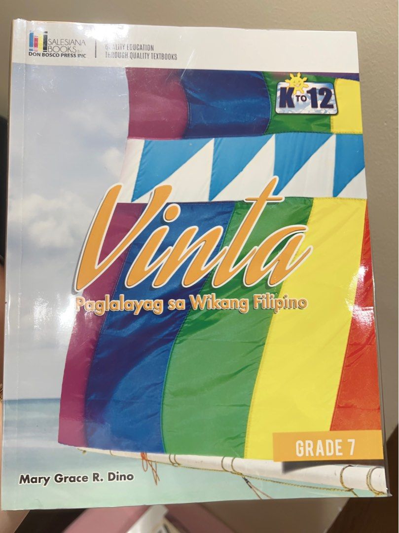 7TH GRADE FILIPINO K to 12 (SALESIANA BOOKS - DON BOSCO PRESS INC) # ...