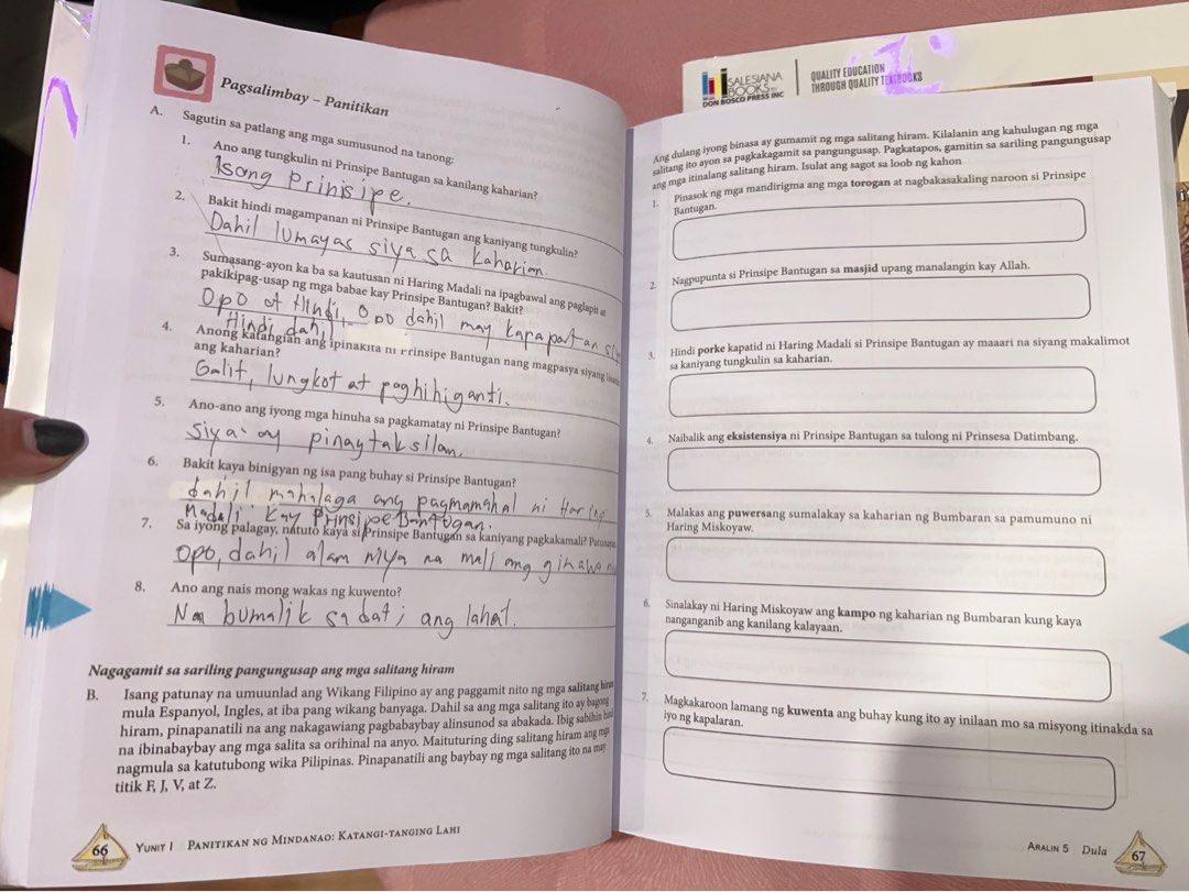 7TH GRADE FILIPINO K to 12 (SALESIANA BOOKS - DON BOSCO PRESS INC) # ...