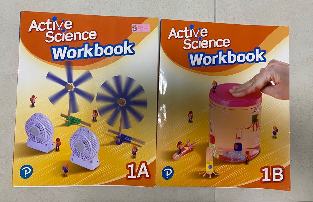 中一 active science book 1a 1b workbook, 興趣及遊戲, 書本 & 文具, 教科書 - Carousell