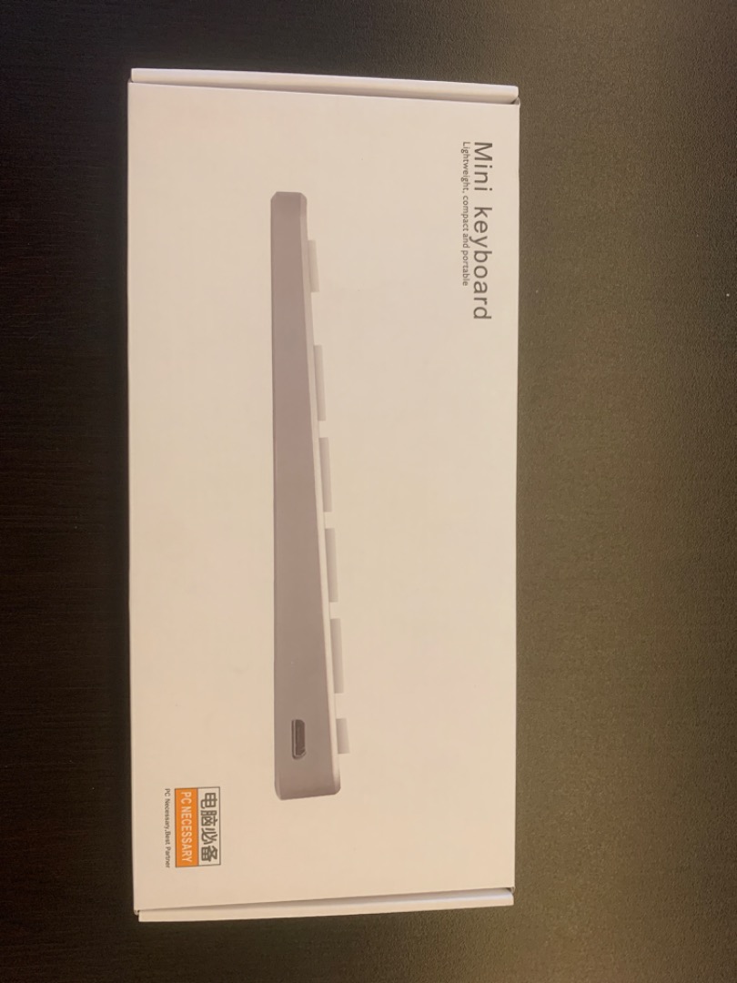 全新迷你無線鍵盤 /Brand new mini cordless keyboard, 電腦＆科技, 電腦周邊及配件, 電腦鍵盤及相關產品 ...