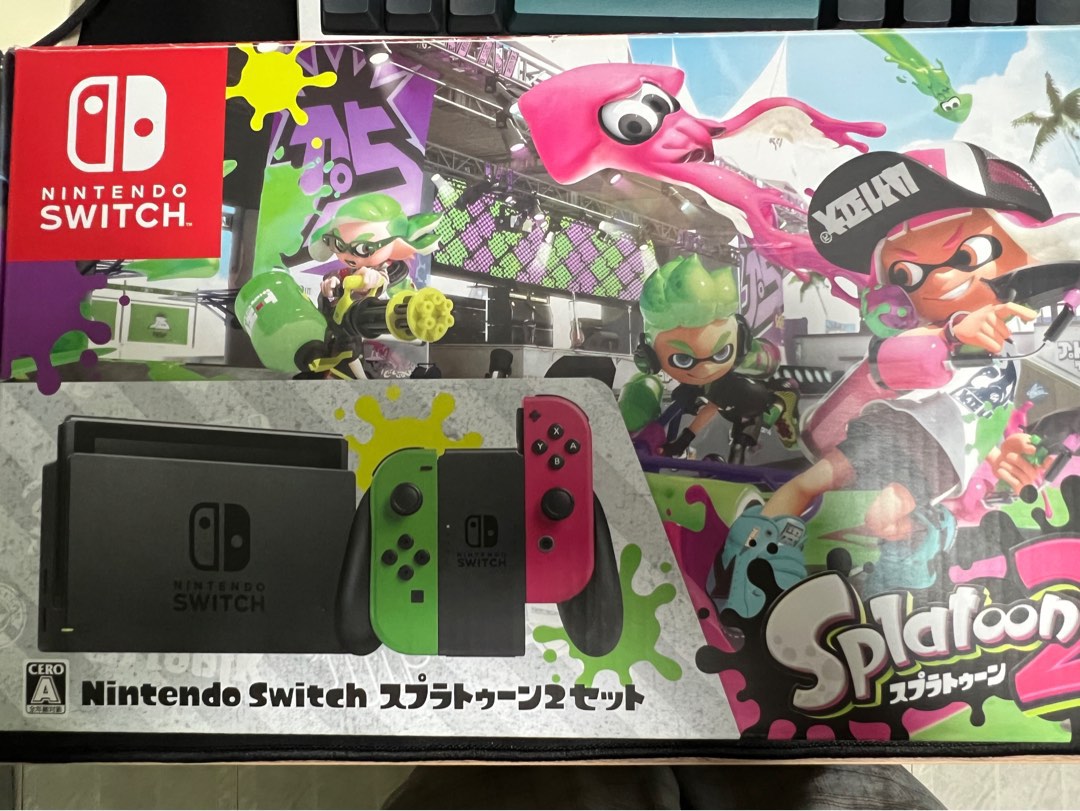 Gen 1 Limited EditIon UNPATCHED Nintendo Switch Splatoon 2 Edition ...