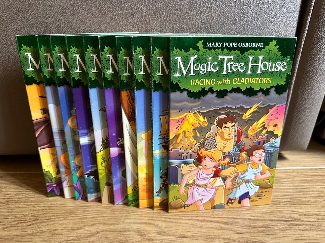 (環保轉售) Magic Tree House 10本, 興趣及遊戲, 書本 & 文具, 小說 & 故事書 - Carousell