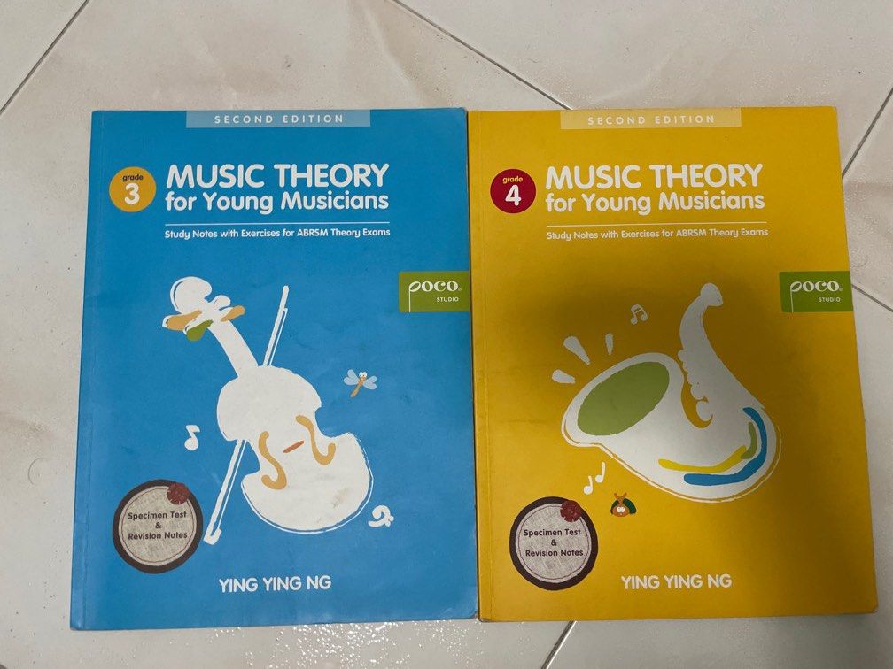ABRSM Music Theory Exam Workbook (Grade 3&4), Hobbies & Toys, Books ...
