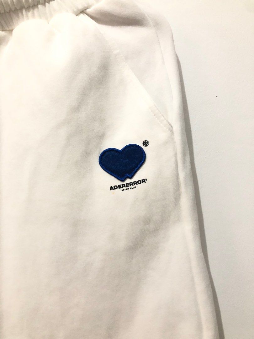 ADER ERROR AFTER BLUE HEART LOGO SHORT, Men's Fashion, Bottoms, Shorts ...