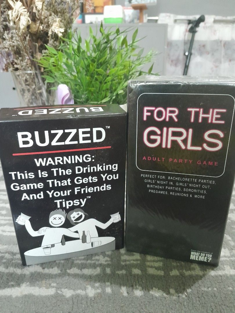 Adult party games & buzzed drinking game card, Hobbies & Toys, Stationary & Craft, Occasions ...
