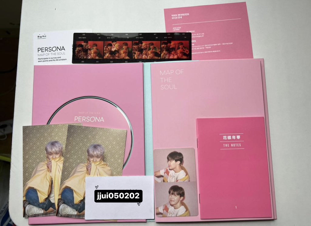 ALBUM BTS PERSONA VER 1 PC JHOPE POSCA RM on Carousell