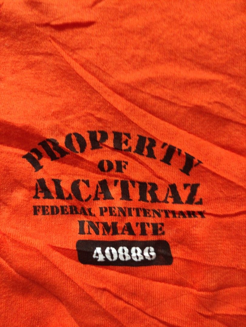 ALCATRAZ INMATE T-SHIRT on Carousell