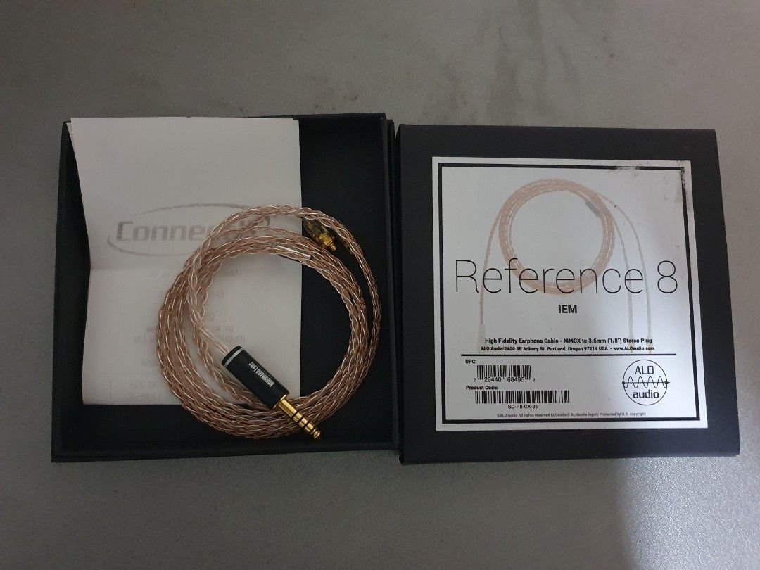 Alo audio Reference 8 mmcx 4.4mm iem cable, Audio, Earphones on Carousell
