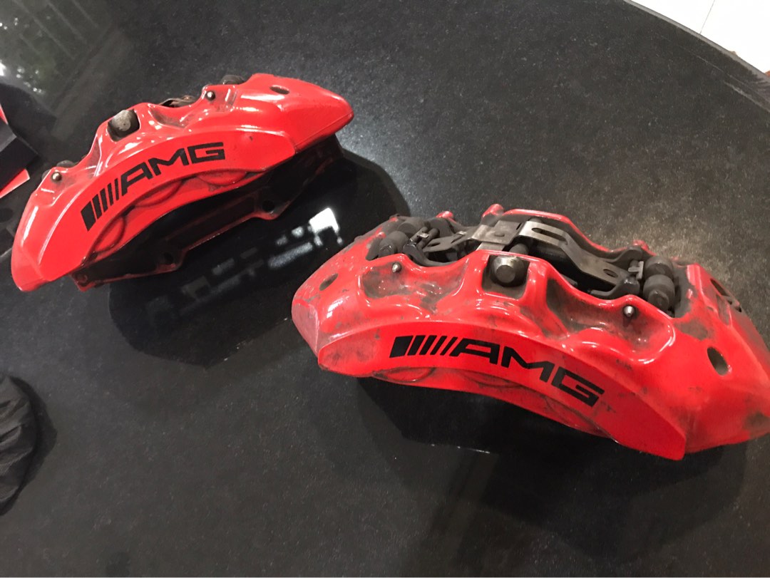 AMG 6pot 4 pot Genuine w212, Car Accessories, Accessories on Carousell