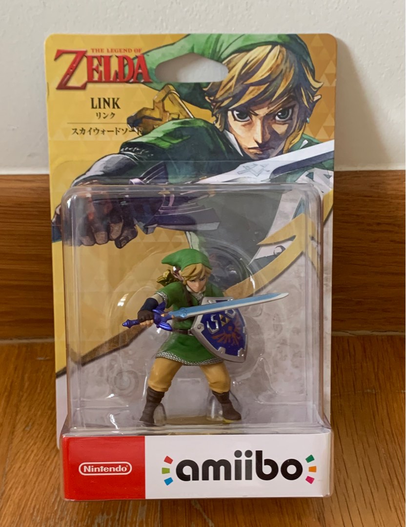 Amiibo Link (The Legend of Zelda) - Japanese version, Video Gaming ...