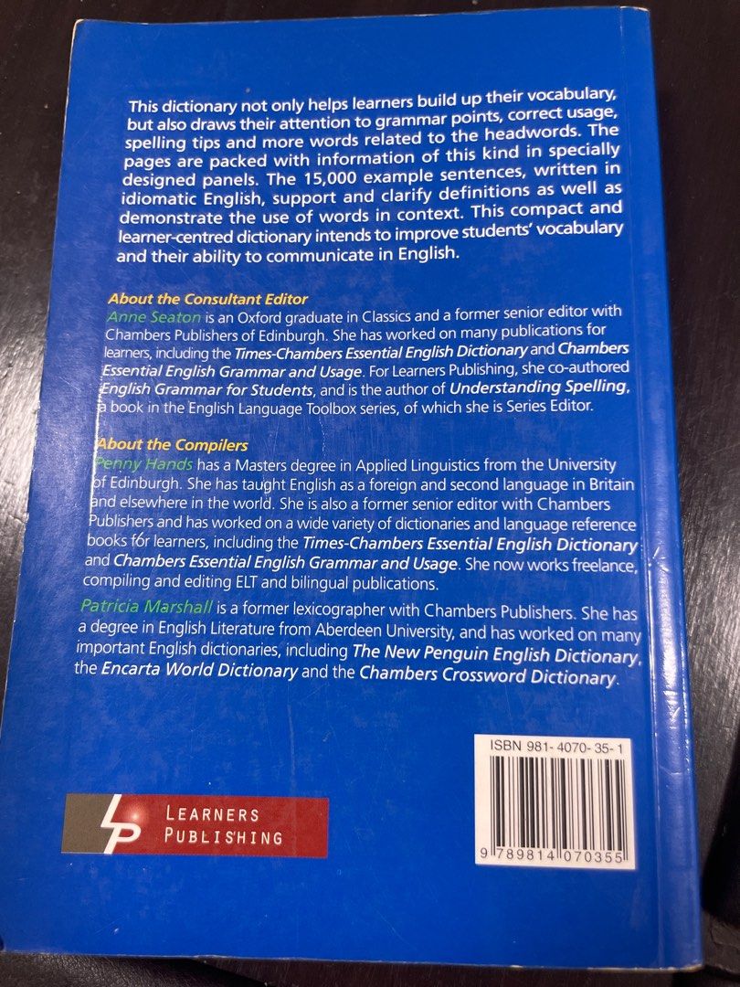 An Active Learning Dictionary, Hobbies & Toys, Books & Magazines ...