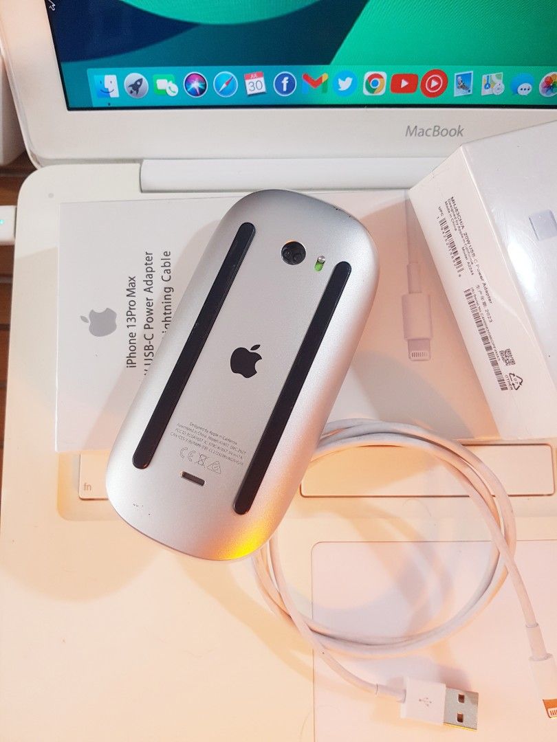 Apple Magic Mouse 2 and 20 watts Type C to Lightning Charger Adapter ...