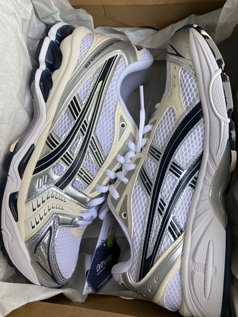 Asics Gel Kayano 14 White Midnight, Men's Fashion, Footwear, Sneakers ...