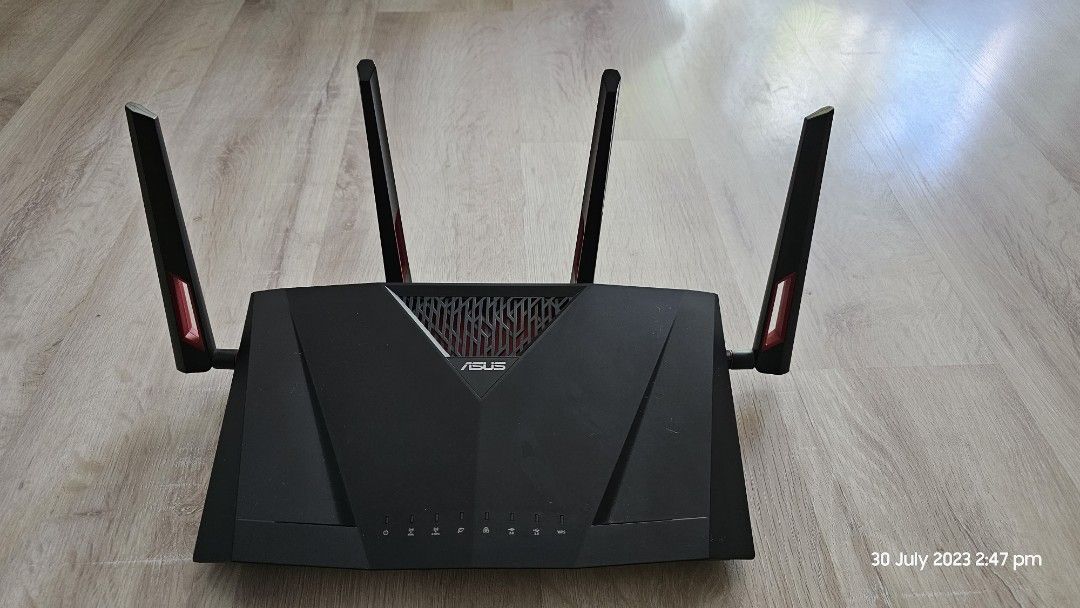 Asus AC3100 Router, Computers & Tech, Parts & Accessories, Networking ...